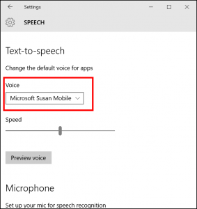 Microsoft Speech – Alasdair King's WebbIE Blog
