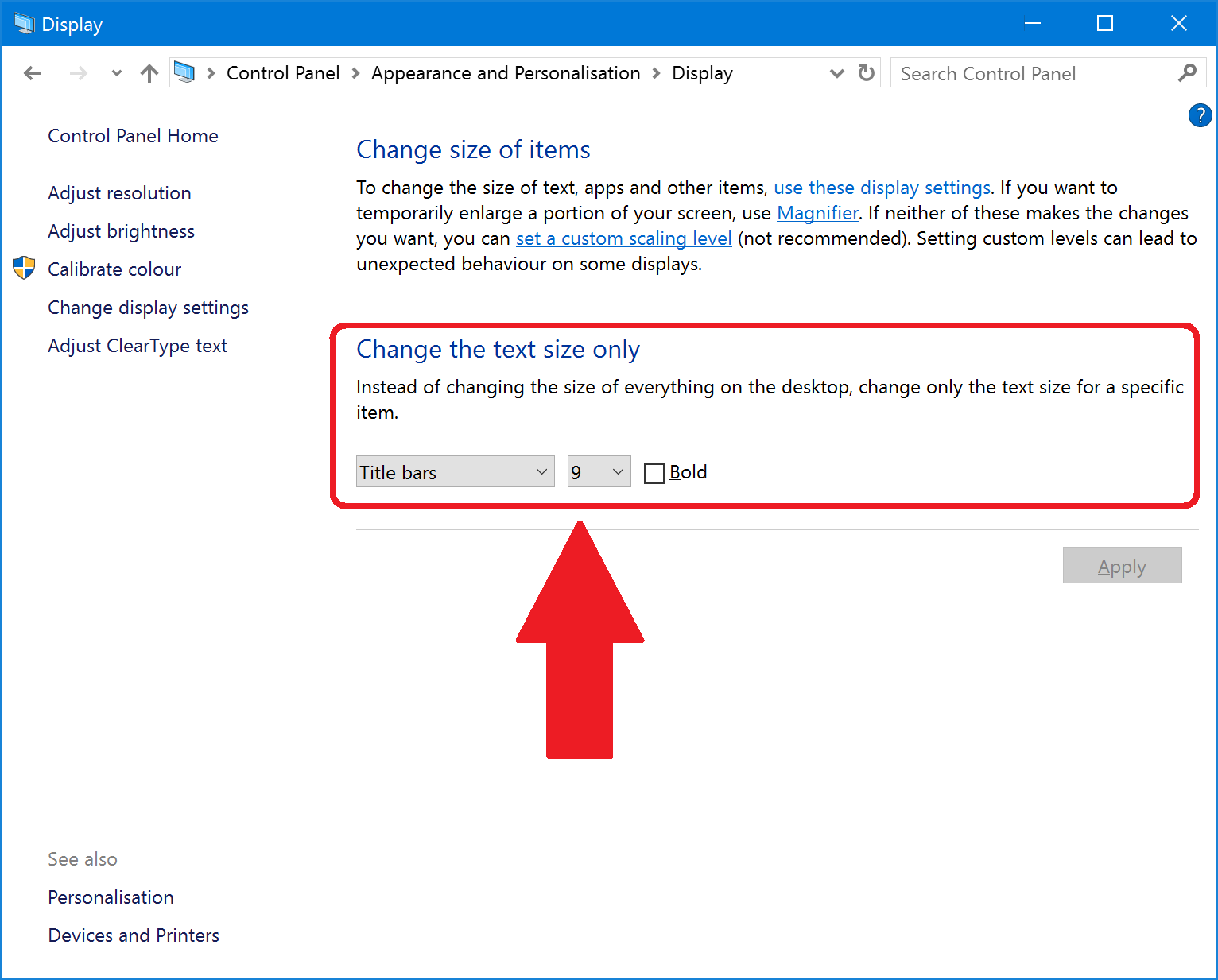 Making your (Windows) computer easier to use with a sight problem ...